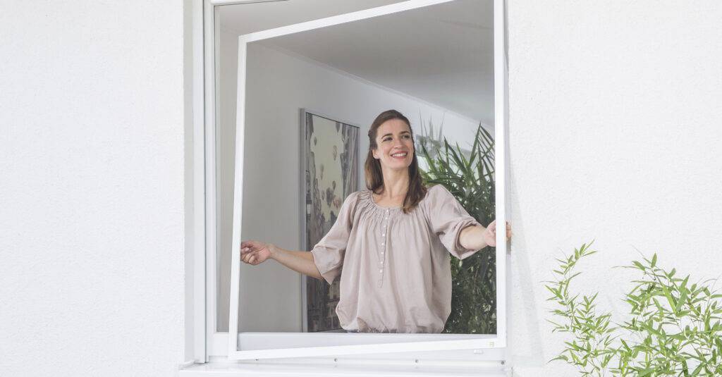 Neher window frames: Insect protection in perfection